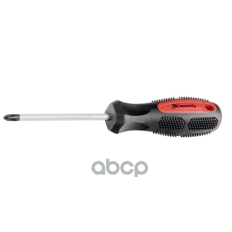 Отвертка Anti-Slip, Ph2x38 мм, CrV, двухкомп. рукоятка MATRIX 12234 Matrix арт. 12234