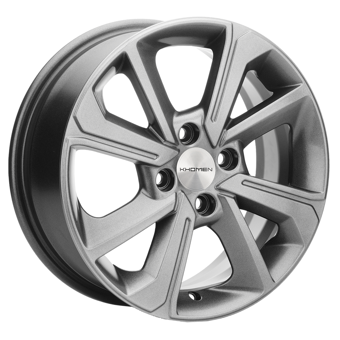 Диск Khomen Wheels KHW1501 6x15 4x100 ET50 Dia60.1 Gray