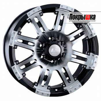 Диски литые LS Wheels LS-954 9.0х18/6х139.7 D106.1 ET25.0, BKF