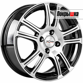 Диски литые X`trike X-105 (BKFP) 6.0х15/4х108 D65.1 ET25.0