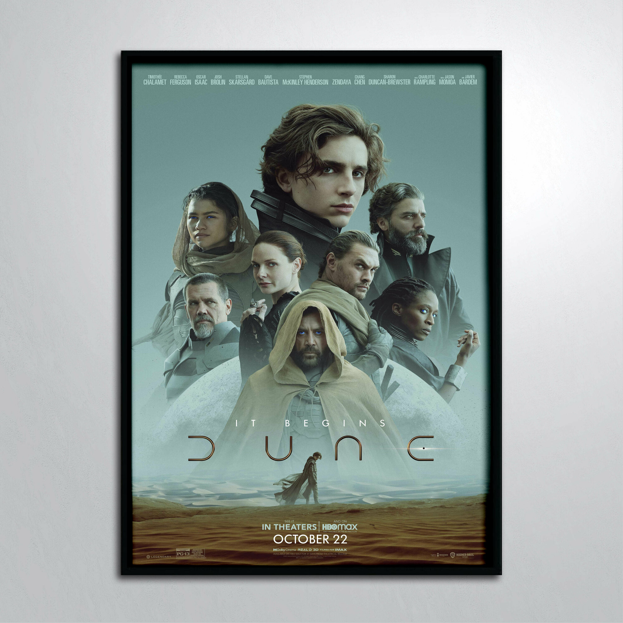 Постер без рамы/Дени Вильнёв Дюна Оригинал Dune: Part One