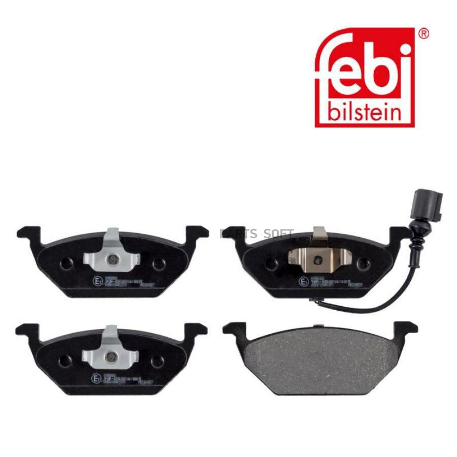 16446 FEBI Колодки тормозные AUDI A3 >03/VW G4/G5/SKODA OCTAVIA 1.4/1.6/1.9D передние