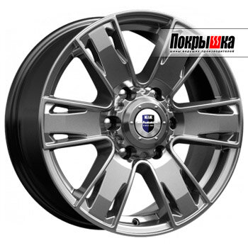 Диски литые K&K Севенна (дарк платинум) (КС726) 7.0х17/6х127 D77.9 ET40.0