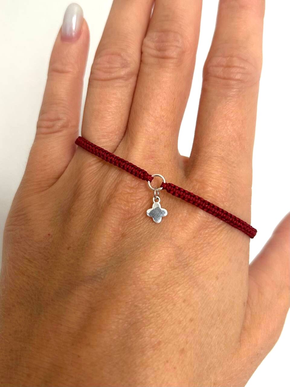 Плетеный браслет, металл