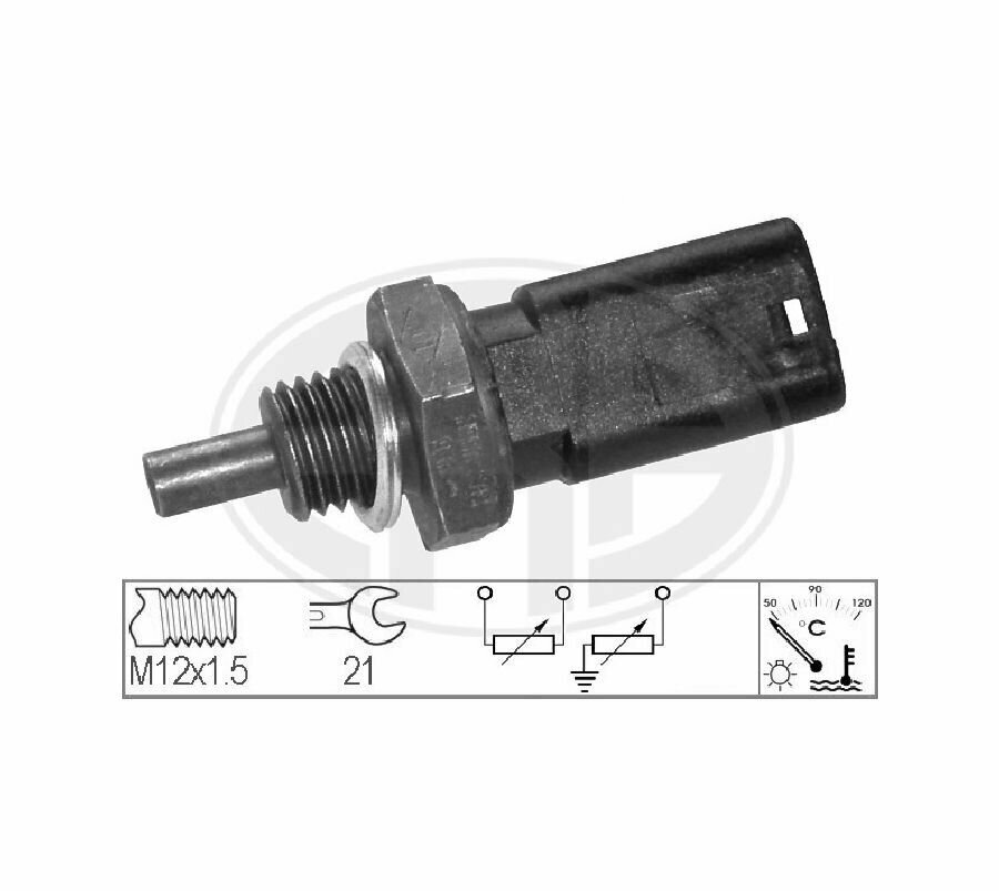 Датчик температуры ERA 330138, для легковых автомобилей