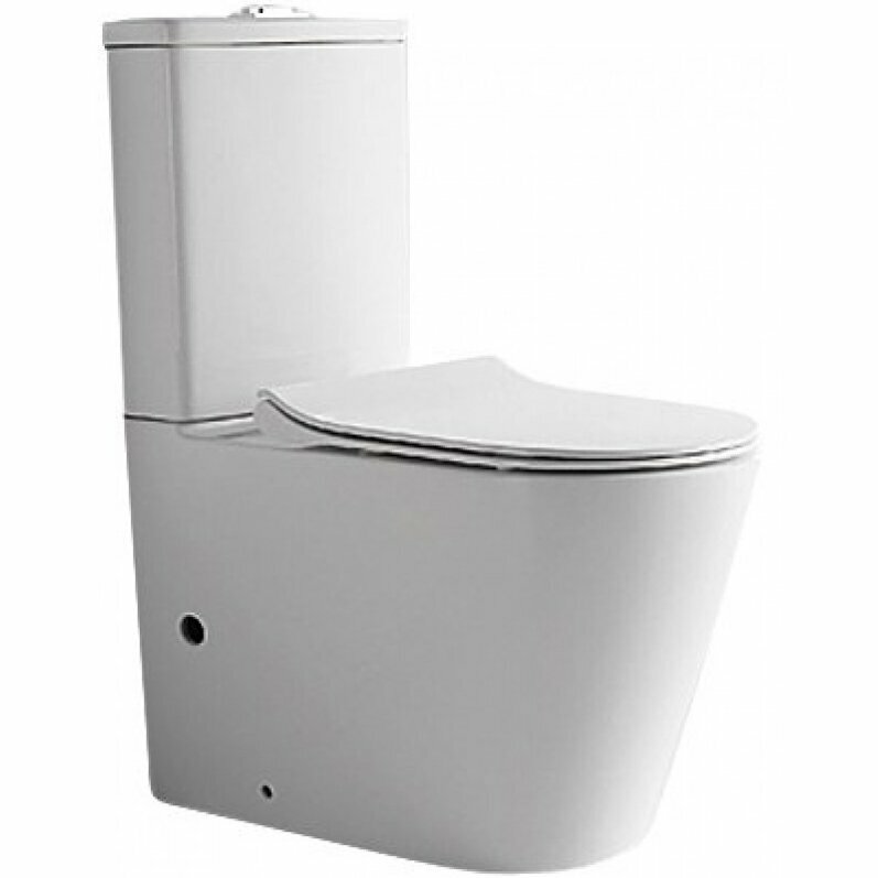 Унитаз компакт CeramaLux NS-2178 с бачком и сиденьем микролифт