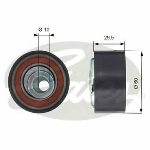 Ролик натяжной ремня ГРМ Gates T43147