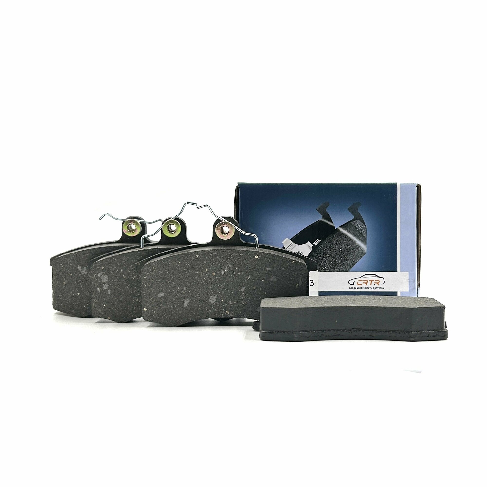 Колодки тормозные передние для а/м Lada Granta без АБС - CARTRONIC арт. CRTR0131665