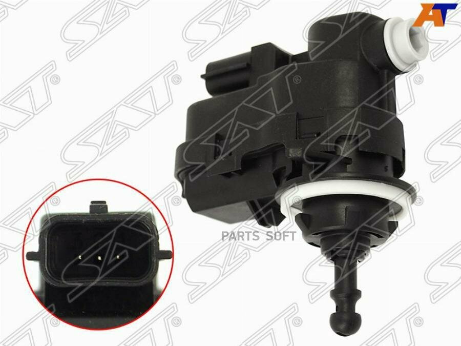 Моторчик фары PEUGEOT 301 13-RENAULT MEGANE II 02-08SCENIC 09-16NISSAN QASHQAI 14- ST-8200402521 SAT ST-8200402521 | цена за 1 шт