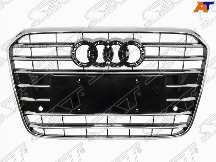 Решетка радиатора Audi A6 10-14 SAT ST-AU16-093-0 | цена за 1 шт