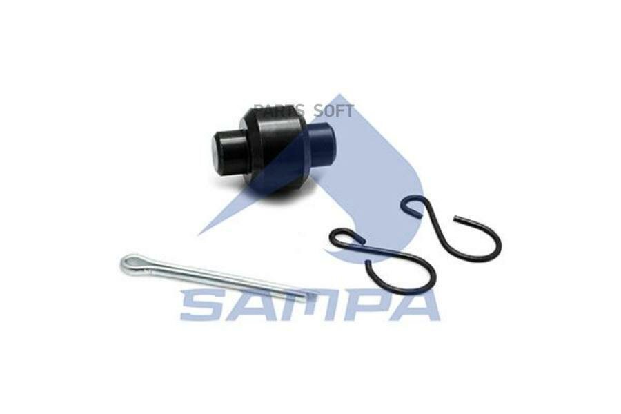 70527 SAMPA Ролик BPW тормозной колодки (ролик,2 крючка, шплинт) SAMPA