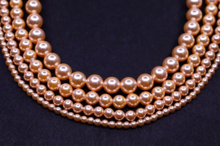 Жемчуг Swarovski 5810 #300 4мм Crystal Peach Pearl, 5810-4-300, 10шт