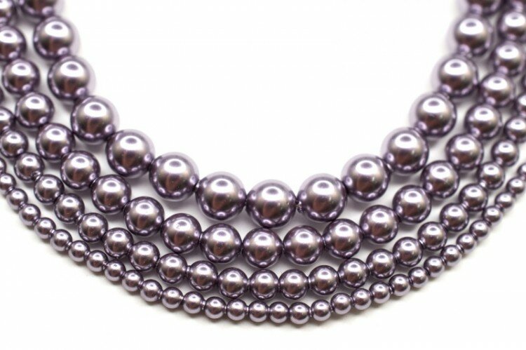 Жемчуг Swarovski 5810 #160 2мм Crystal Mauve Pearl, 5810-2-160, 10шт