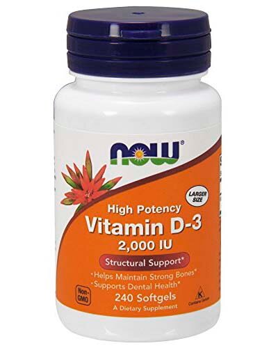 NOW Vitamin D-3 2000 ME 240 капс (NOW)