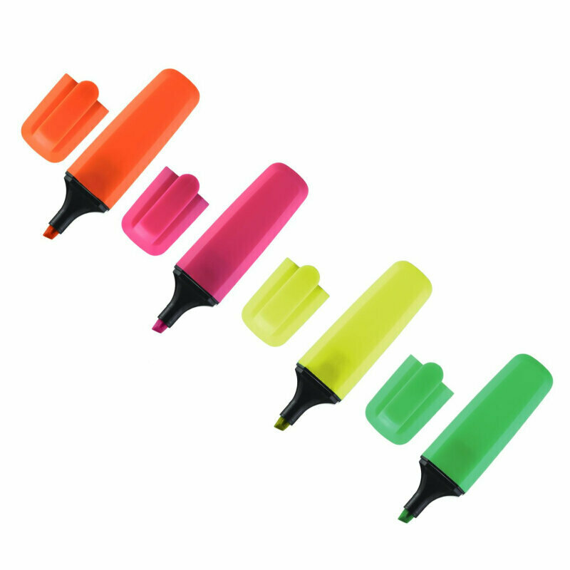 Набор маркеров текстовыделителей Attache Palette 1-5мм набор 4цв HL6010, 1591150