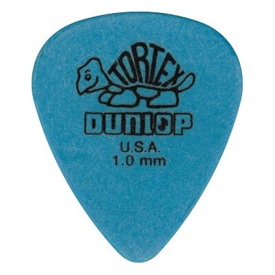 Набор медиаторов Dunlop 418P1.0 Tortex Plectra, 1 мм, упаковка 12 шт.