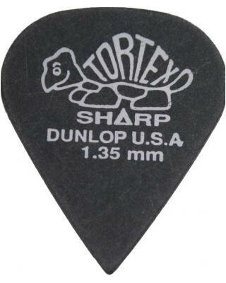Медиатор Dunlop 412P1.35 Tortex Sharp, 1.35 мм, упаковка 12 шт.