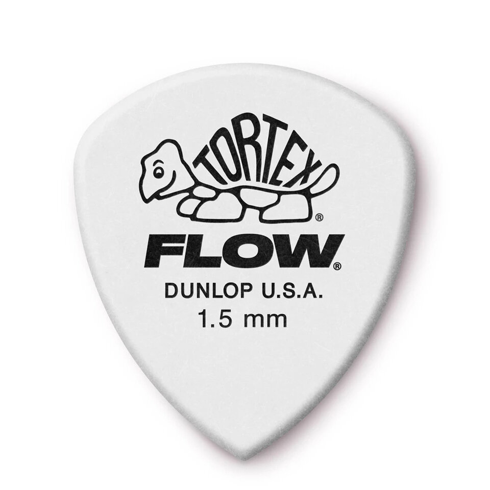 Медиатор Dunlop 558R1.5 Tortex Flow, 1.5 мм, 1 шт.