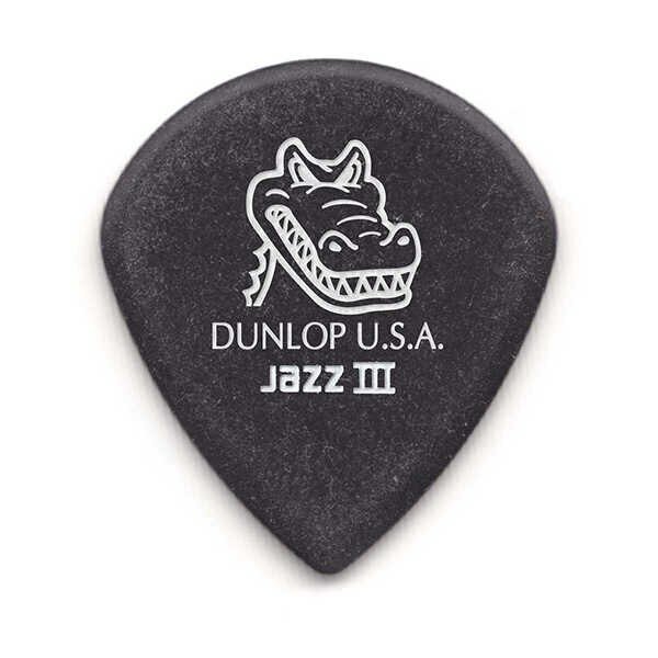 Медиатор Dunlop 571R1.4 Gator Grip Jazz III 1.40 mm, 1 шт.