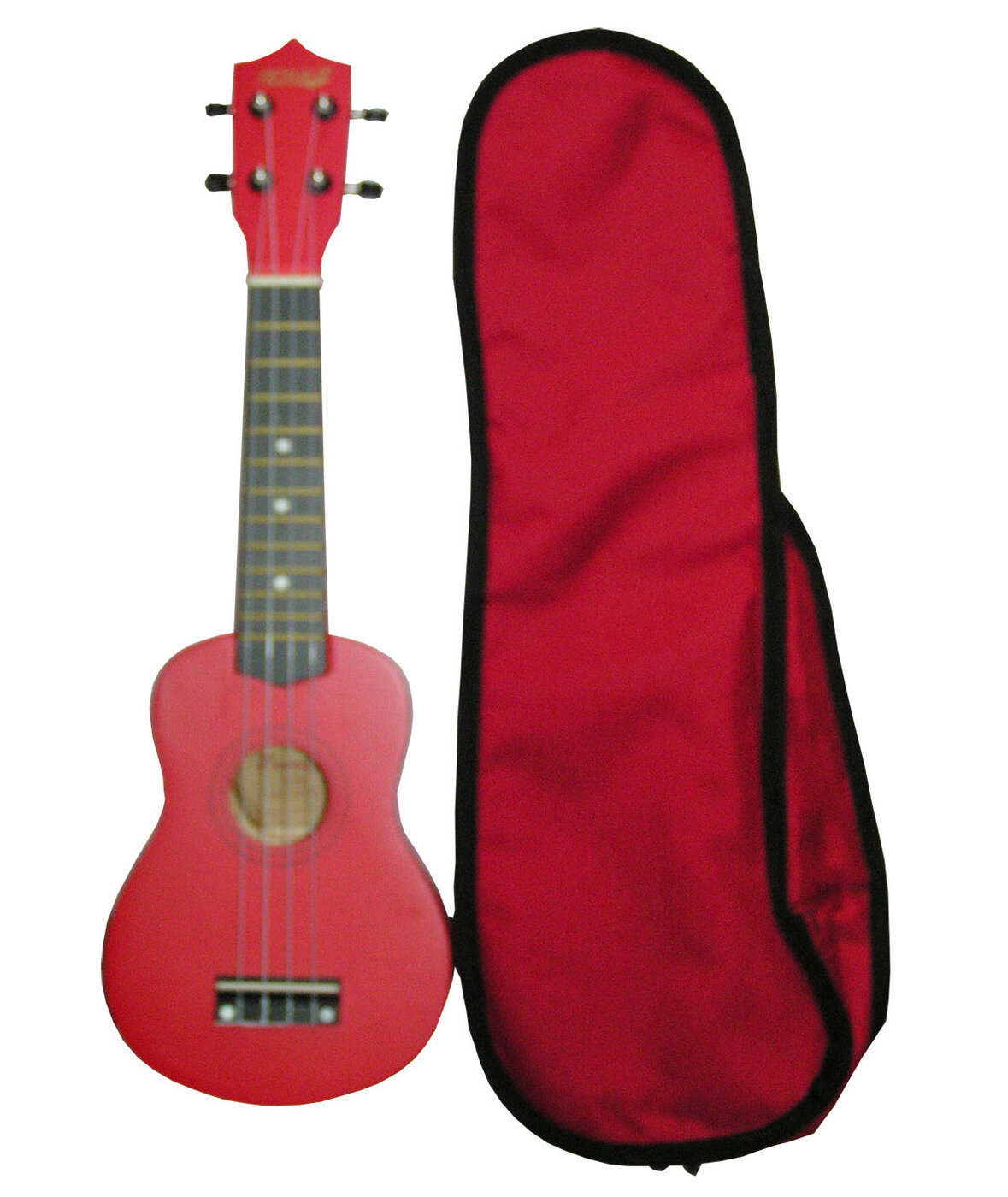 Укулеле сопрано Homage S-RD(красный) в комплекте с чехлом.