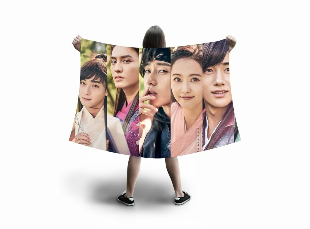 Флаг большой Отряд Хваран, Hwarang №15