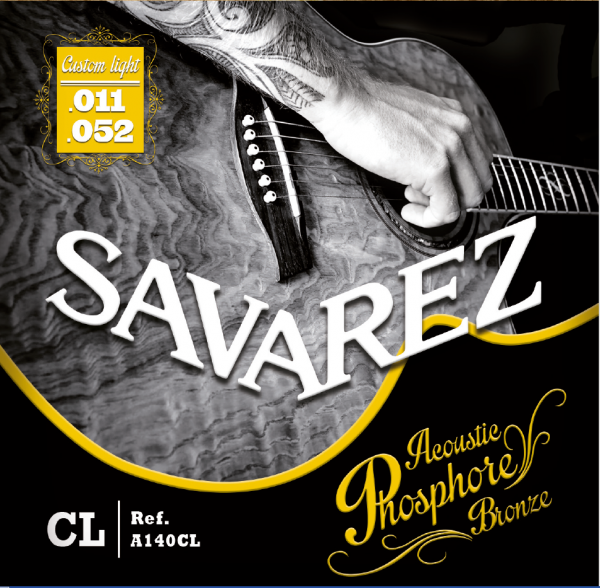 Струны для акустической гитары Savarez A140CL 11-52