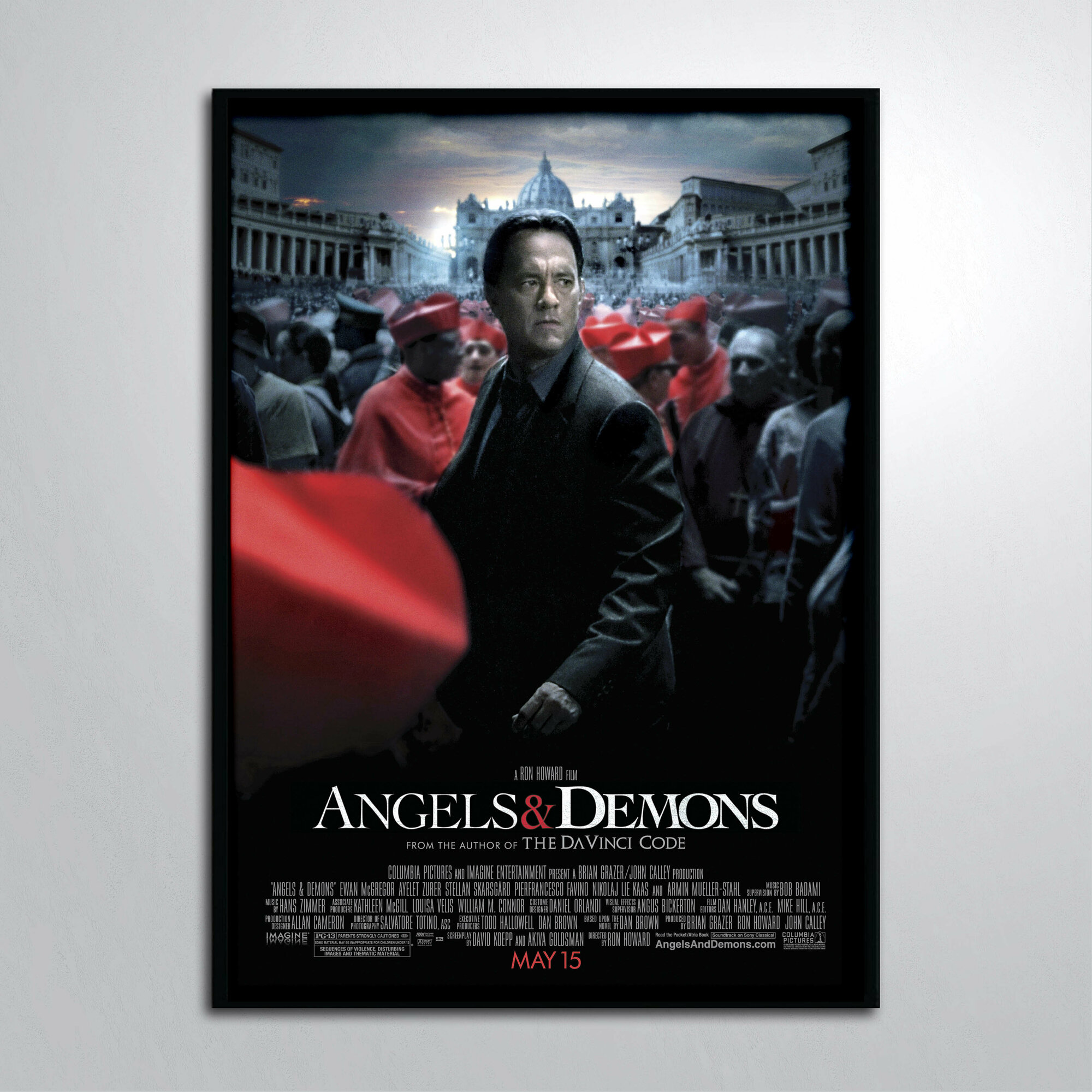 Постер без рамы/Дэн Браун Ангелы и Демоны Angels and Demons