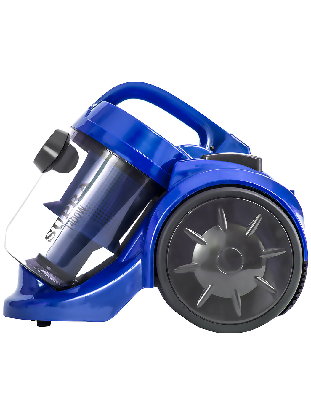 Пылесос Supra VCS-1492 синий/черный, мощность 1400Вт, уборка: сухая, объем пылесборника 2.5л, мощность всасывания 270Вт, длина шнура 5м135