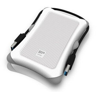 Внешний жесткий диск Silicon Power USB 3.0 2Tb A30 SP020TBPHDA30S3W Armor 2.5" белый