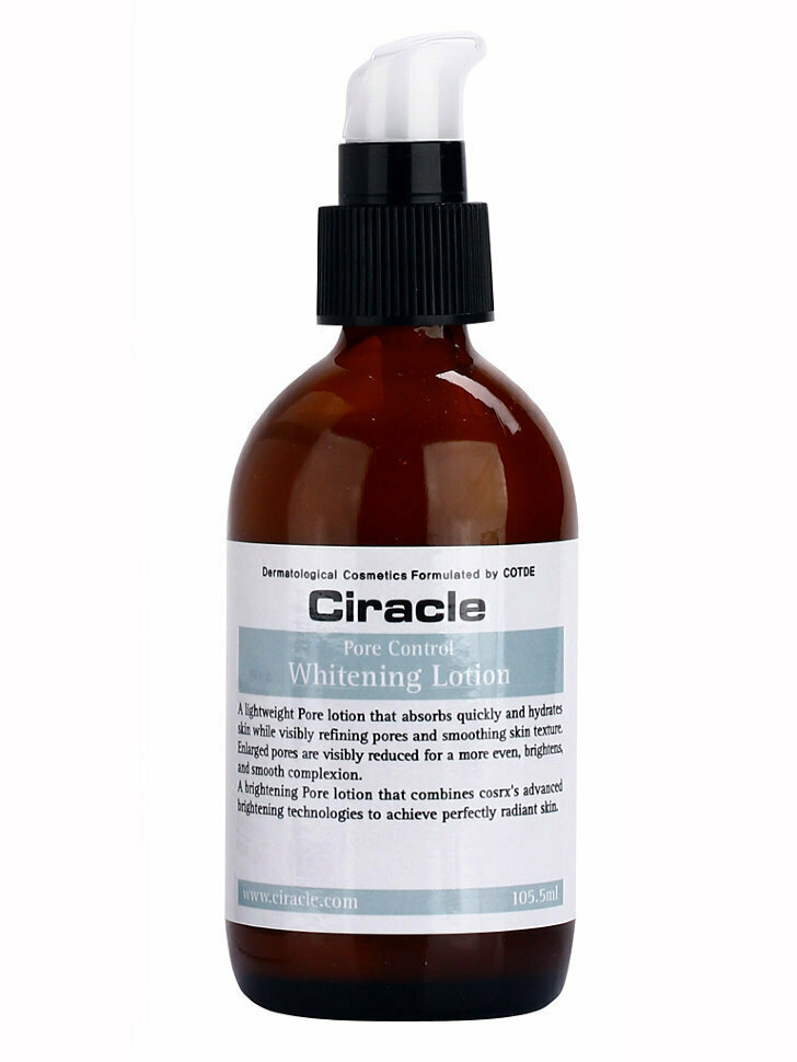 Ciracle Лосьон для сужения пор осветляющий Pore Control Whitening Lotion, 105 мл