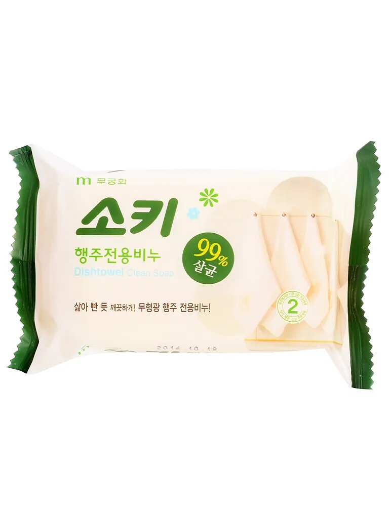 Mukunghwa Мыло хозяйственное Dishtowel Laundry Soap soki, 150 гр, 1 шт