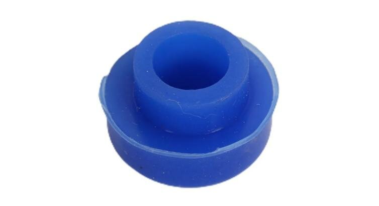 Втулка уплотнительная крышки клапанов ЗМЗ 406 (синий силикон) 4 шт