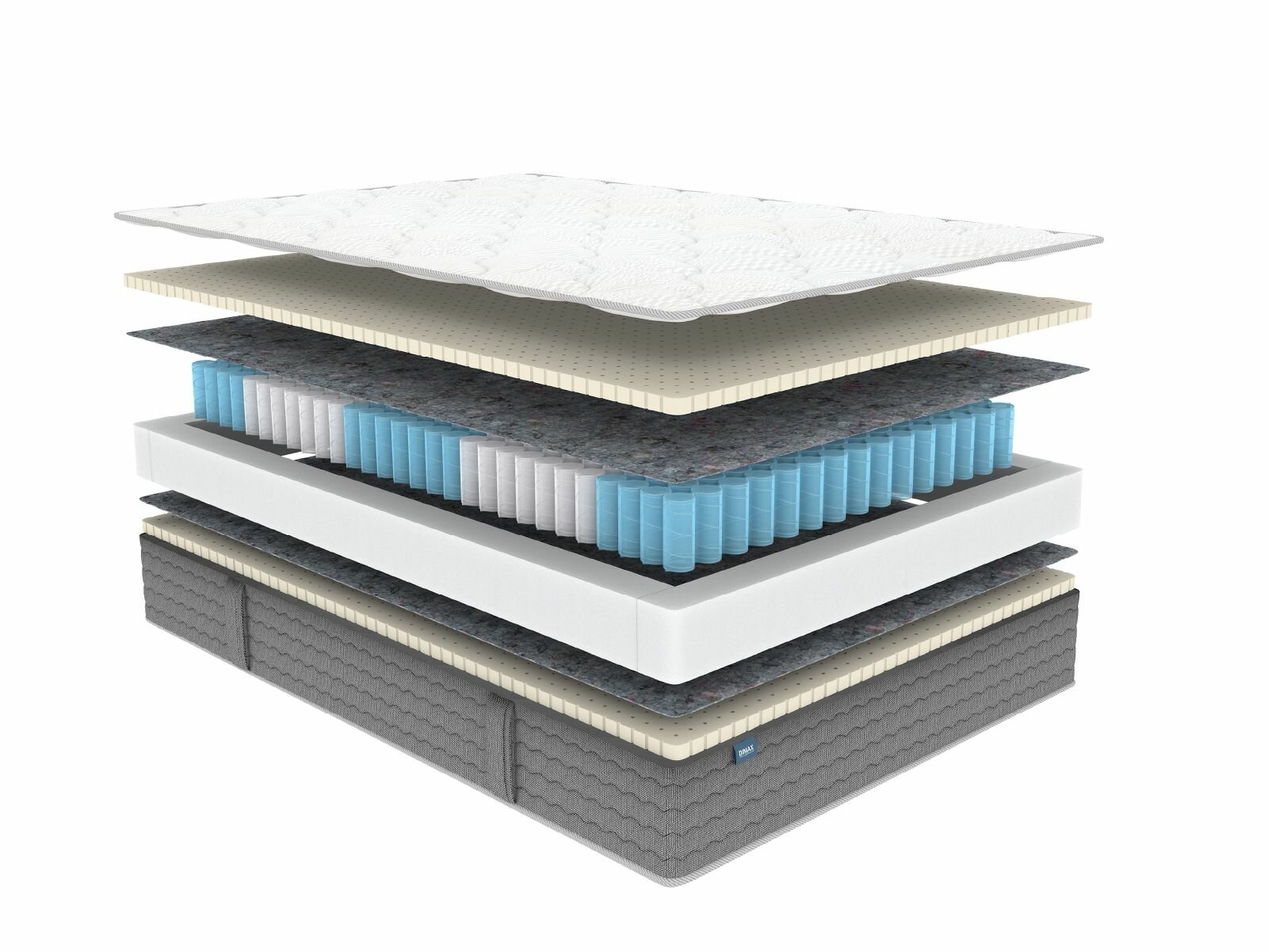 Матрас Димакс "ОК Софт", анатомический, двухспальный, независимые пружины