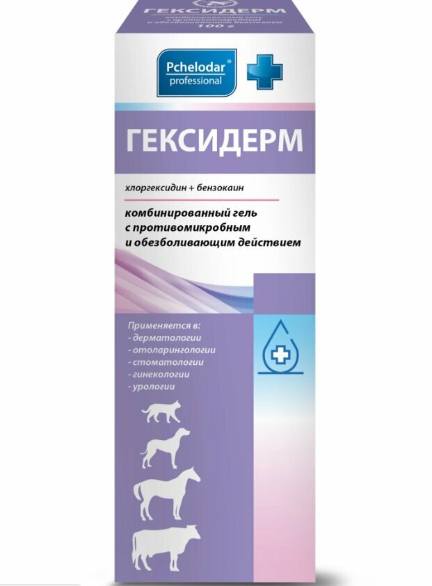 Пчелодар Гексидерм гель с дозатором флакон, 100 мл