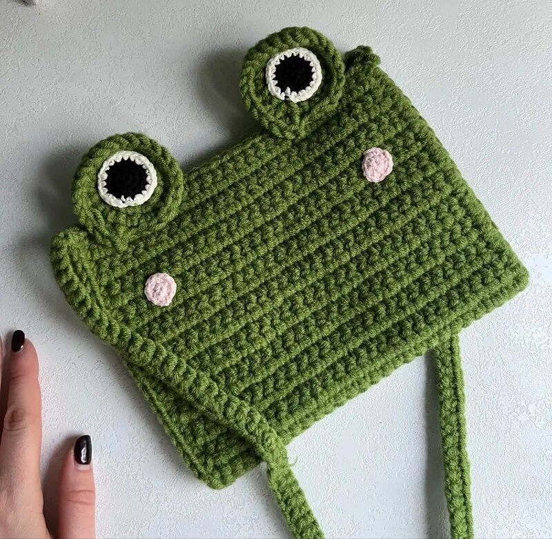 Сумка планшет  сумка вязаная