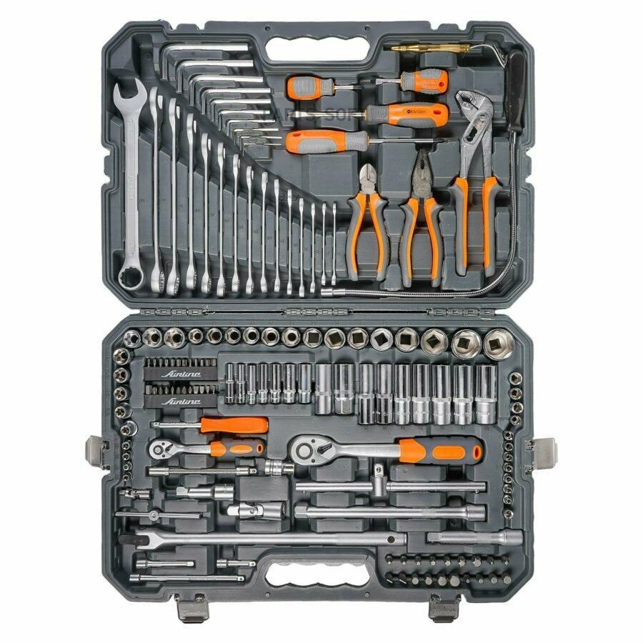 AIRLINE AT14752 Набор инструментов универсальный 147 предметов, пласт. кейс ()