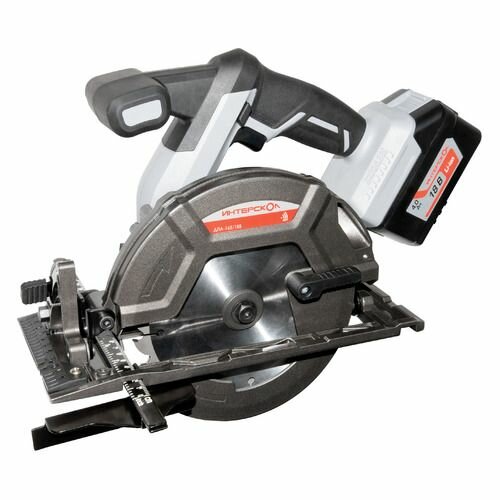 Циркулярная пила Интерскол ДПА-165/18В, 165мм, аккумуляторная, 18В, с 1 АКБ, с ЗУ [577.4.1.70]