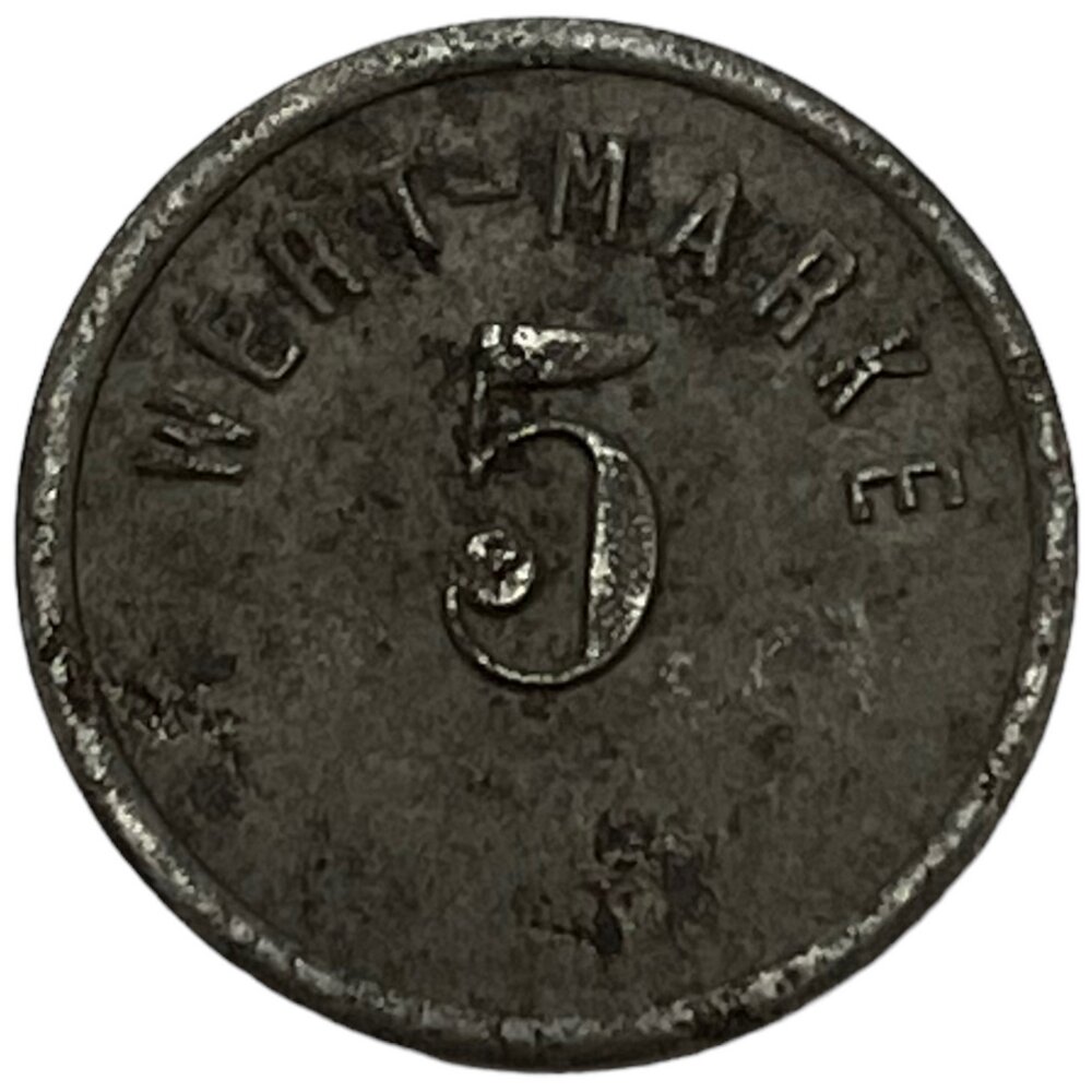 Германия, Лихтенау 5 пфеннигов 1873-1923 гг. (Ценная марка)