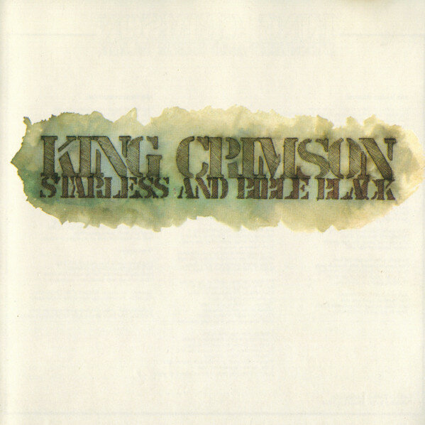 King Crimson 'Starless And Bible Black' CD/1974/1989/Prog Rock/US/Nm
