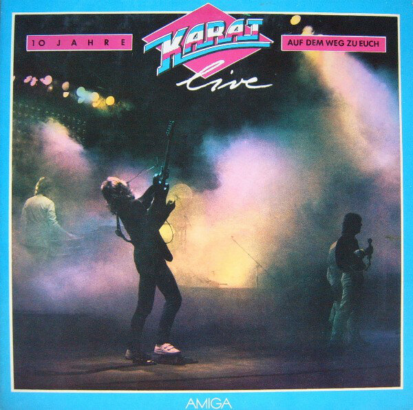 Karat '10 Jahre - Auf Dem Weg Zu Euch - Live' 2LP/1985/Pop Rock/Germany/Nm