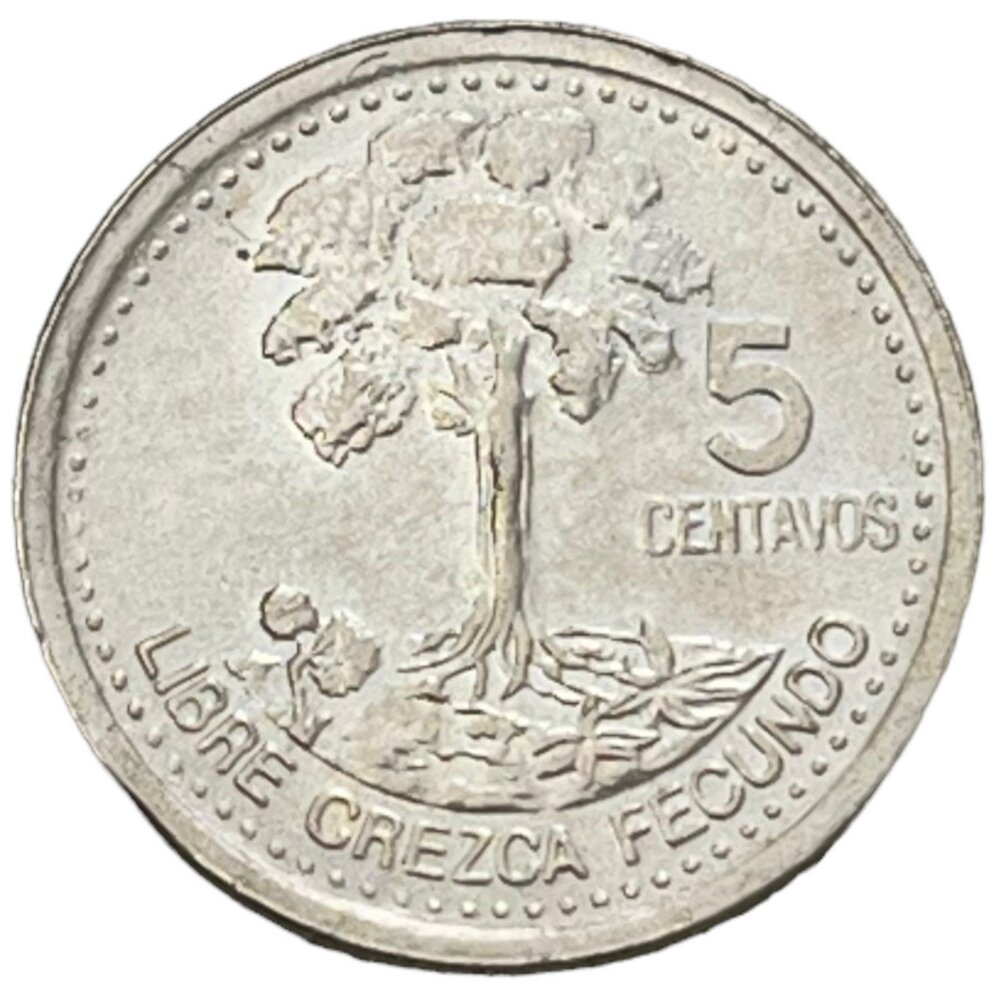 Гватемала 5 сентаво 2000 г. (2)