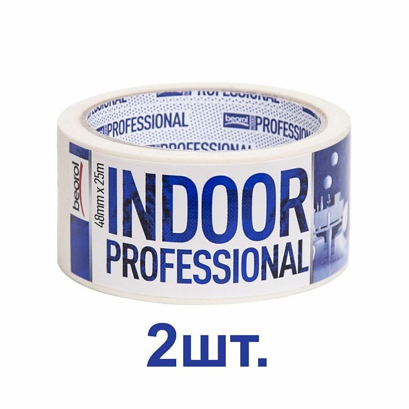 Лента малярная белая 48 мм 25 м