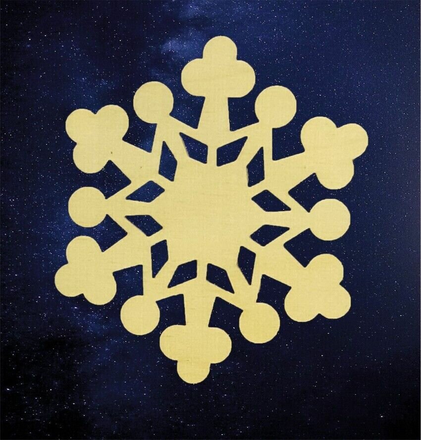 Созвездие Заготовка из фанеры. Снежинка №36