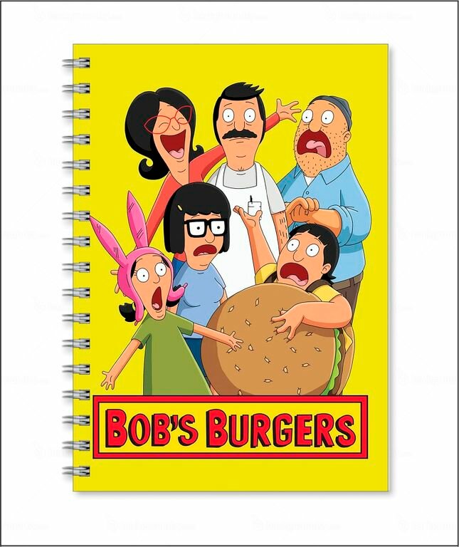 Тетрадь Bob"s Burgers, Закусочная Боба №2, А5