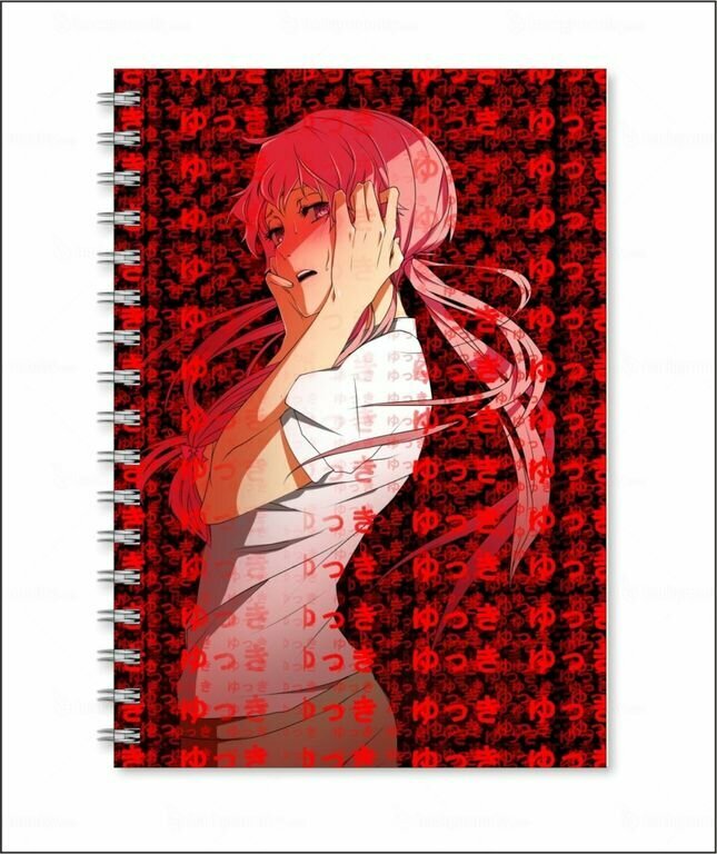 Тетрадь The Future Diary, Дневник будущего №10, А6 (10 на 15 см)