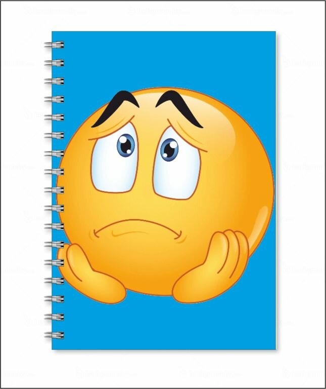 Тетрадь Эмоджи, emoji №1, А6