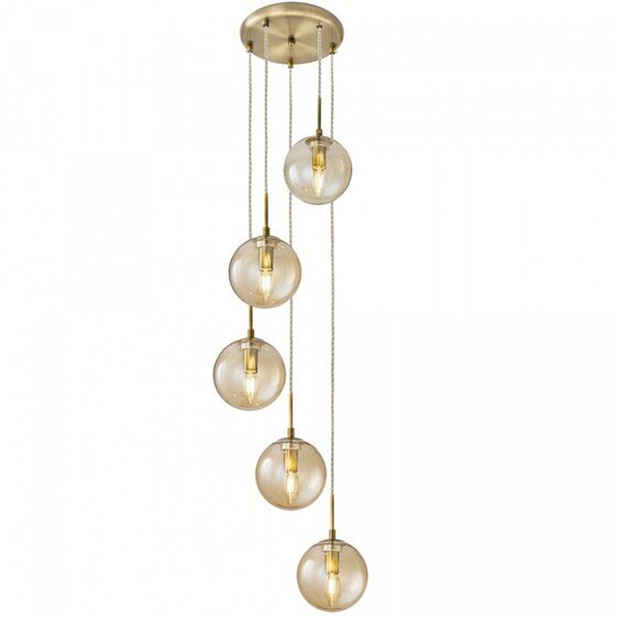 Подвес AURA S3503-5P AB+BR