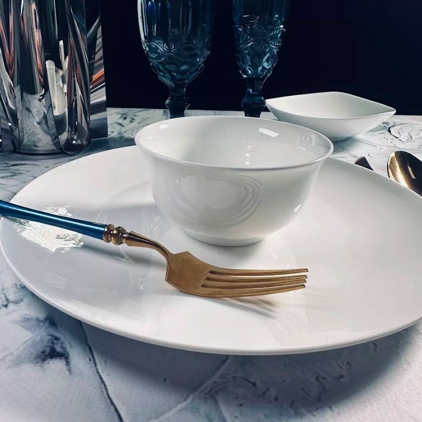 Набор из 6 салатников 11,5см ATLANT Костяной фарфор 205-624 118-205-624