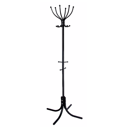 Вешалка Мебелик Вешалкa напольная М-6 черная