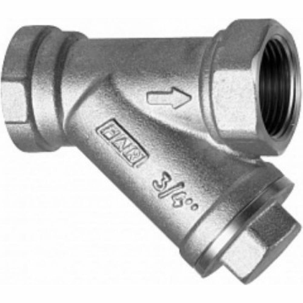 Грязевик FAR 3/4" ВР-ВР, 300 C мкм, хромириованный FA 2390 34300C
